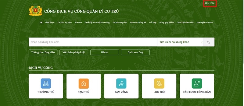 Cách tra cứu thông tin cá nhân trên cơ sở dữ liệu quốc gia bằng CMND/CCCD gắn chip | Báo Dân tộc ...